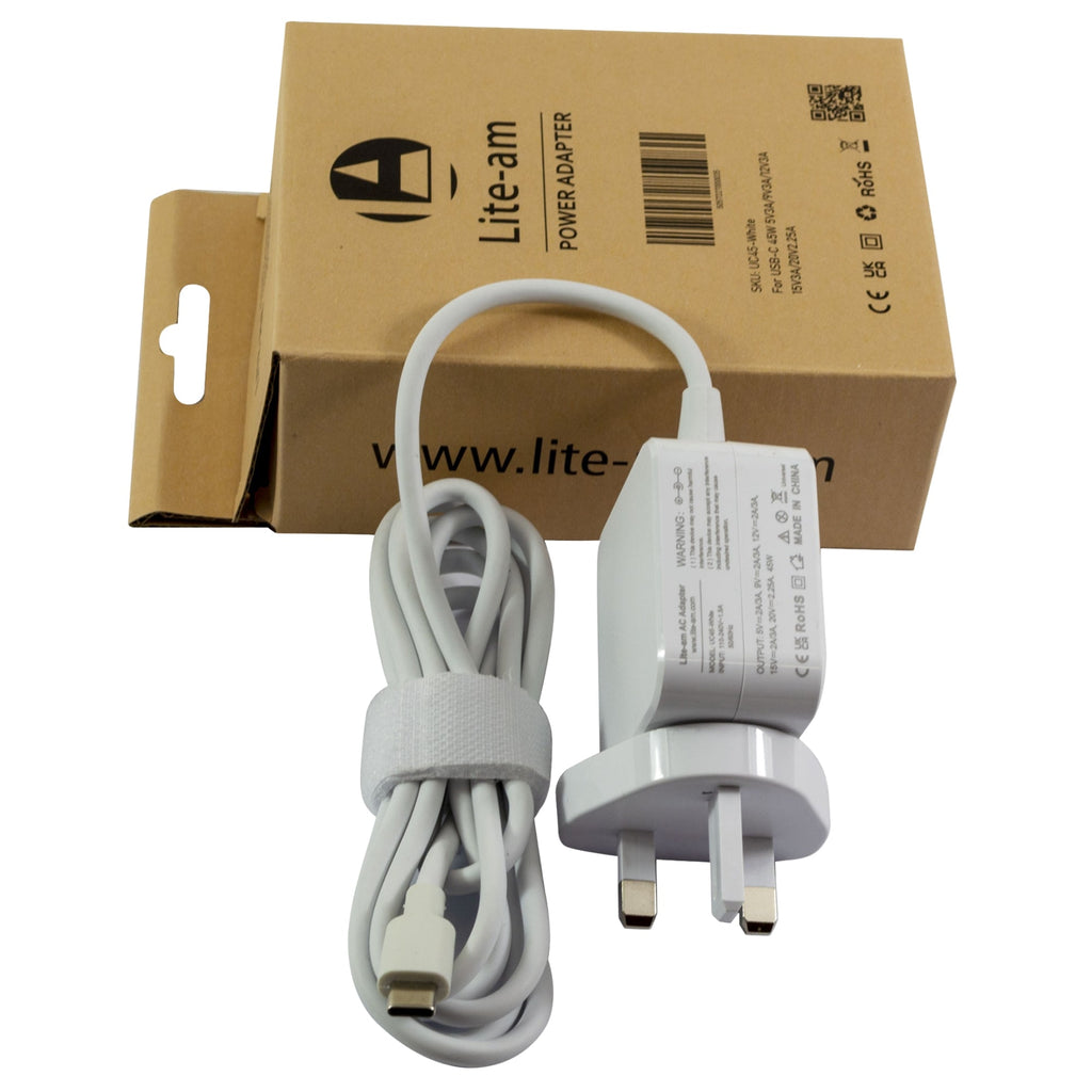 For ThinkPad X280 USB C 45W Charger Type C AC Adapter | Lcd4Laptop